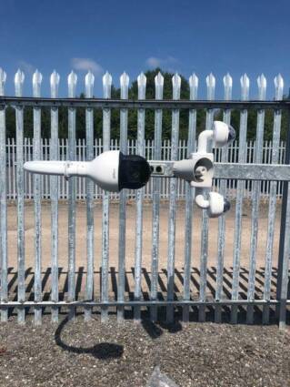 CCTV System For A Car Compound In The West Midlands | MAC Security Systems